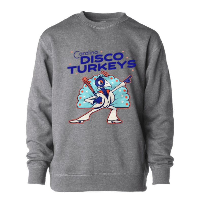 Official Carolina Disco Turkeys baseball hoodie