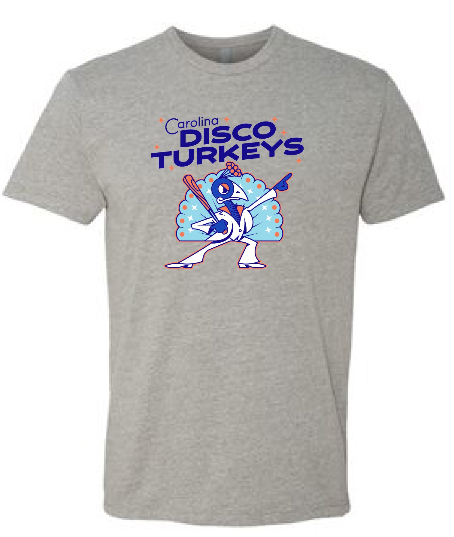 Disco Turkeys Official Toddler Grey Primary Logo Tshirt – Carolina ...